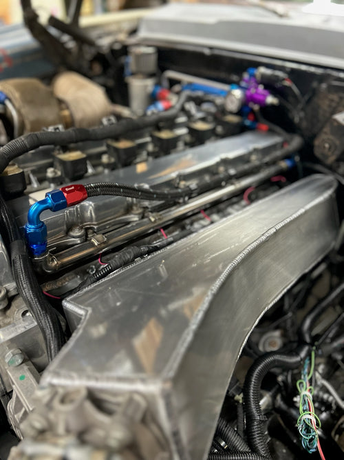 Atlas 4, 5 & 6 Cyl (2800-4200) Full Race Custom Stainless Fuel Rail ...